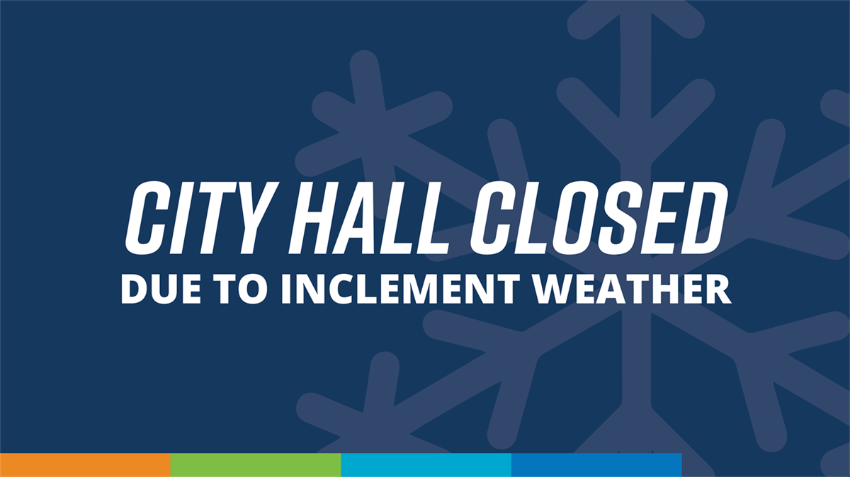 City Hall Closed Due to Inclement Weather – City of Belton